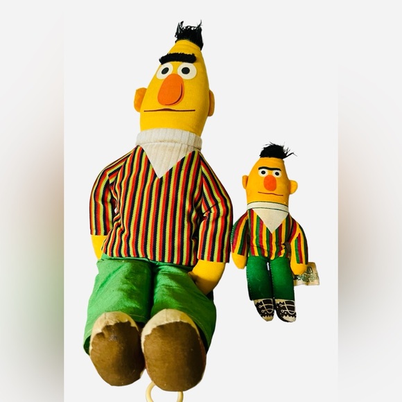 Knickerbocker | Toys | Vintage 968 Knickerbocker Sesame Street Bert ...